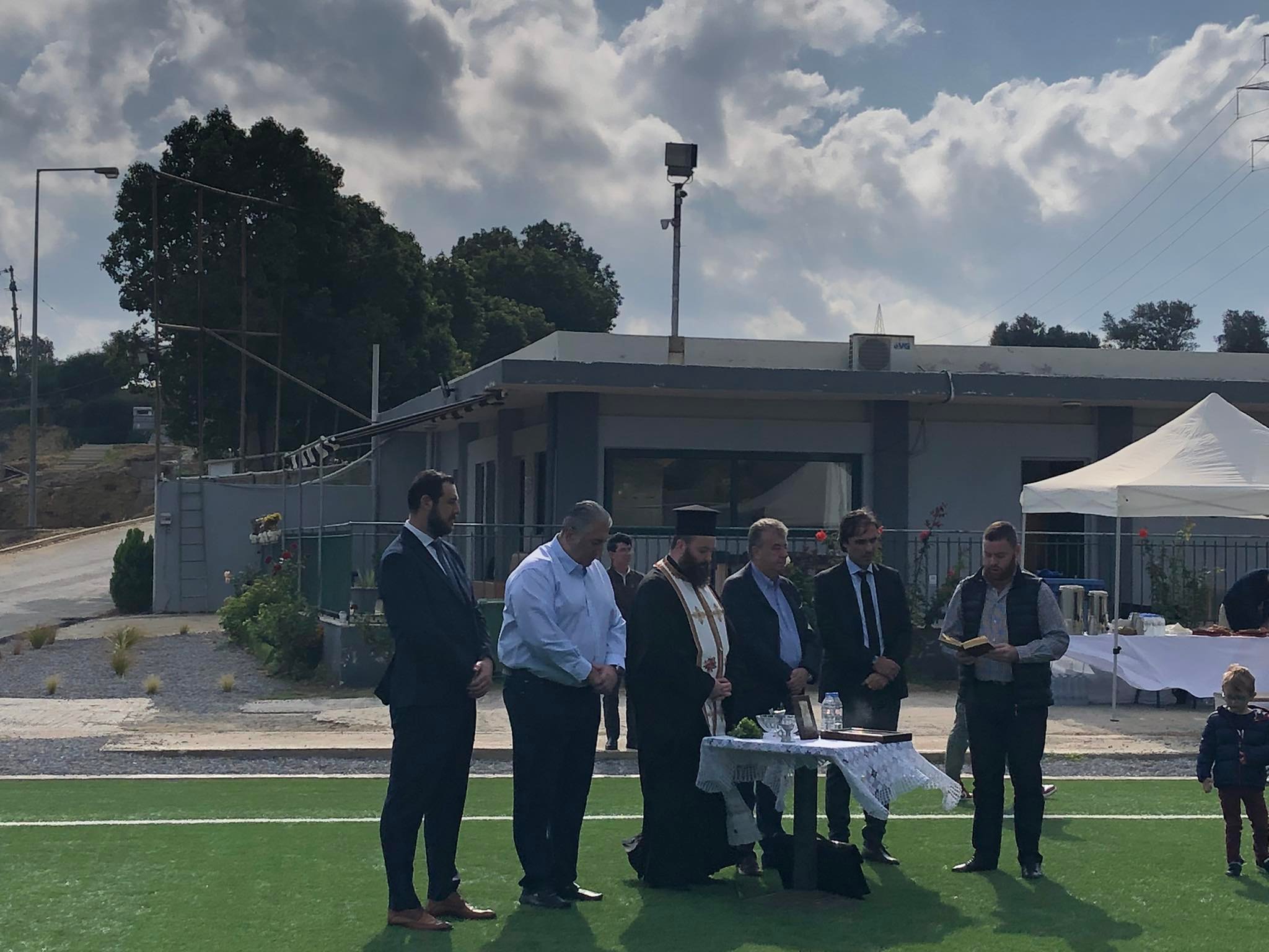Τελέστηκε ο αγιασμός του ΒΑΚ με την παρουσία της «οικογένειας» του ΟΦΗ ...