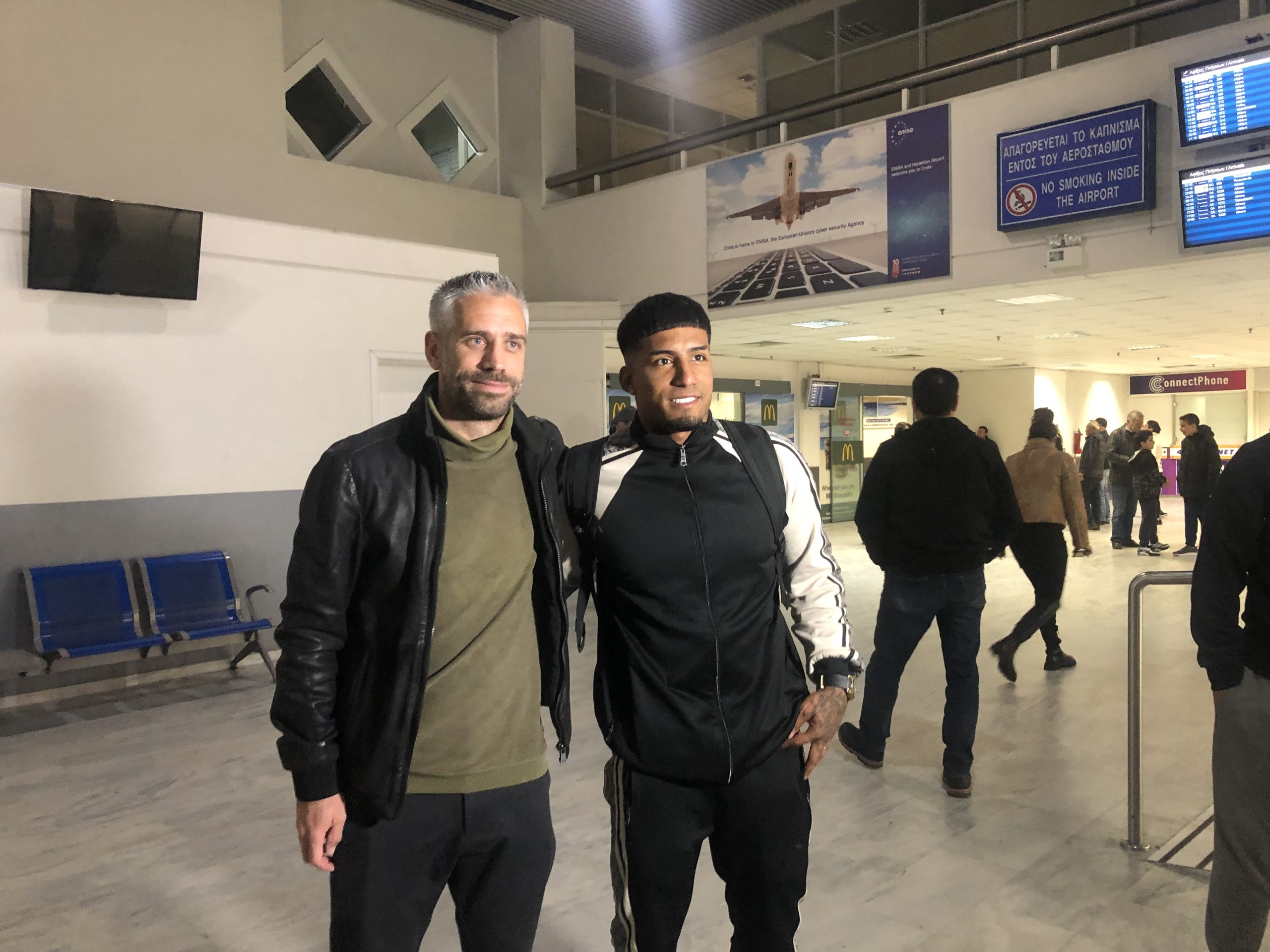 'Εφτασε στο Ηράκλειο ο Μοσκέρα! - ΟΦΗ - Athletic Σπορ FM 104,2