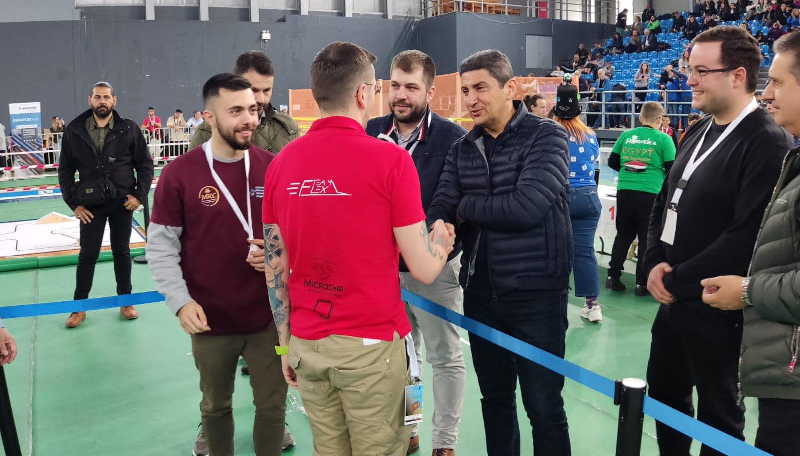 Pics | Αυγενάκης: “Εργαζόμαστε για τη διασύνδεση της ρομποτικής με τον ...